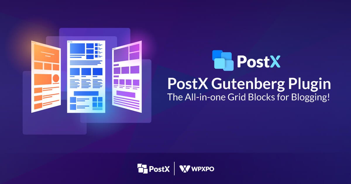 PostX - Gutenberg Post Blocks for Post Grid - WPXPO