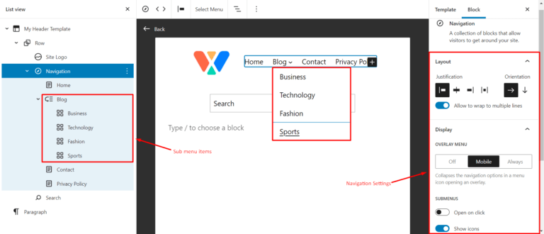 WordPress Menu Customization in Twenty Twenty-two Theme - 2025