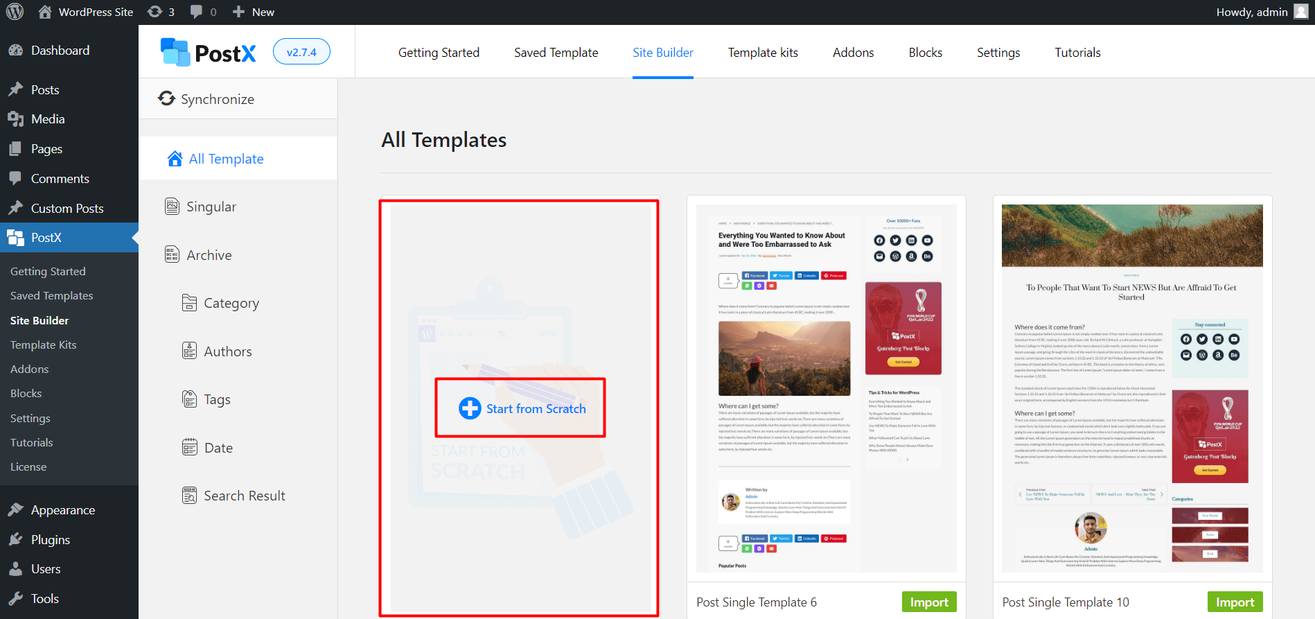 WordPress Blog Filter How To Add Filter In WordPress Blog Page WPXPO