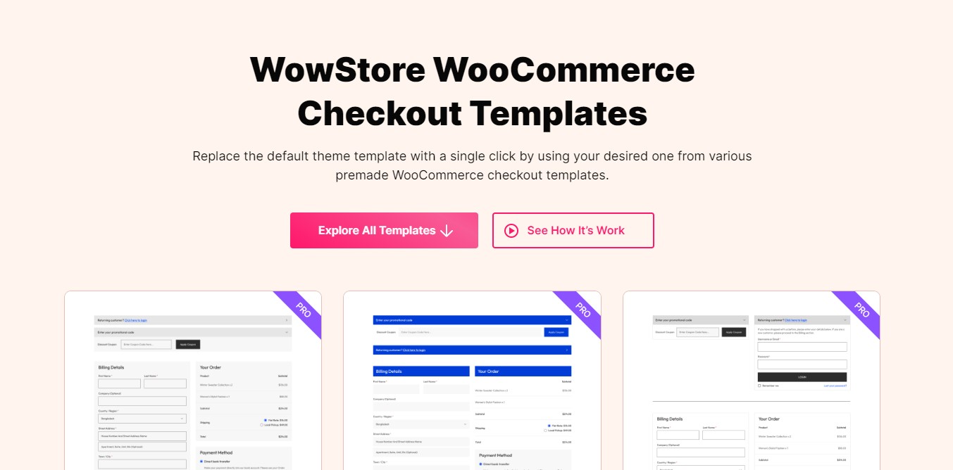 WowStore WooCommerce Checkout Template - WPXPO